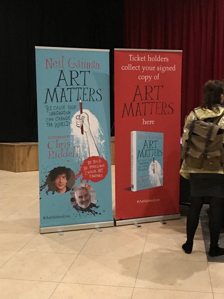 Art Matters – An Evening with Neil Gaiman & Chris Riddell